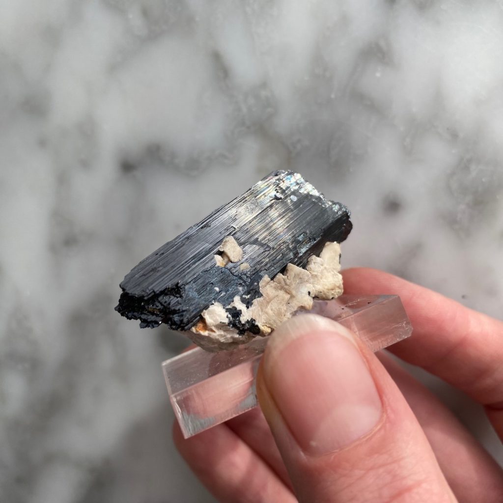 Arfvedsonite Feldspar Specimen from Malawi - Minera Emporium Mineral Shop