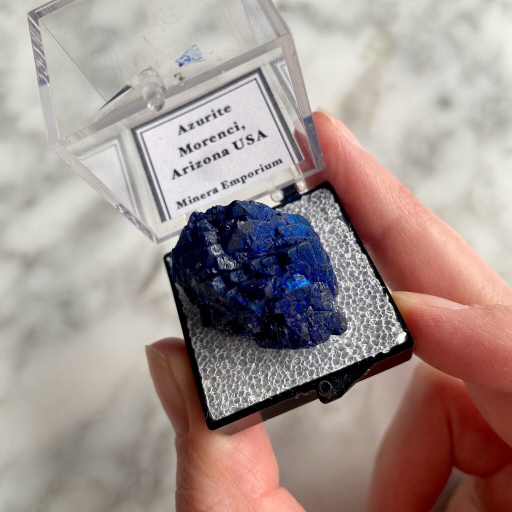 Azurite from Morenci, Arizona, USA - Minera Emporium Mineral Shop