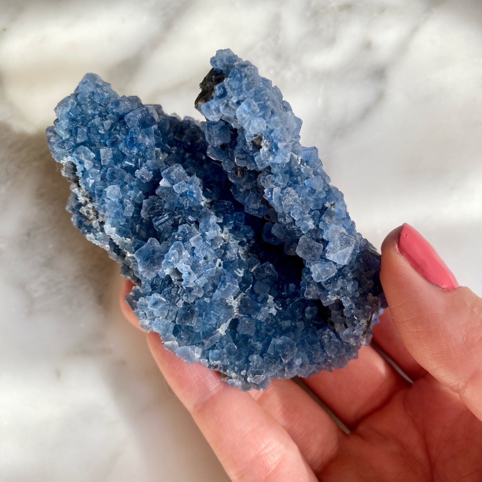 Blue Fluorite from Xia Yang Mine, China - Minera Emporium Mineral Shop
