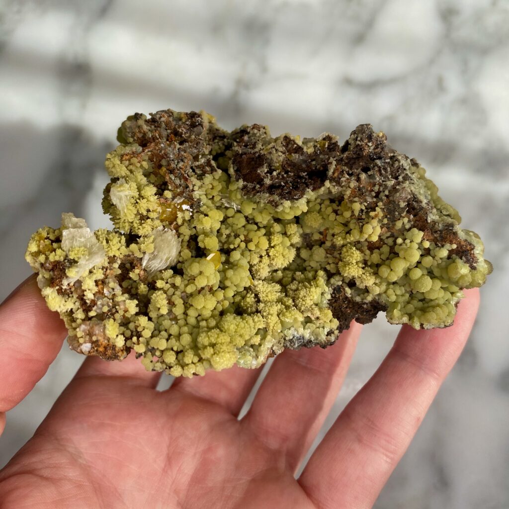 Mimetite Wulfenite Hemimorphite Calcite from Ojuela Mine, Mapimi ...